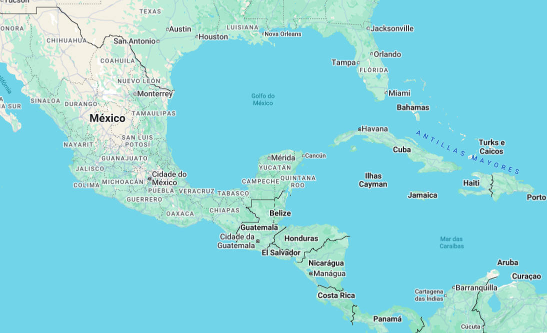Google Maps diz que vai mudar nome do Golfo do México para Golfo da América